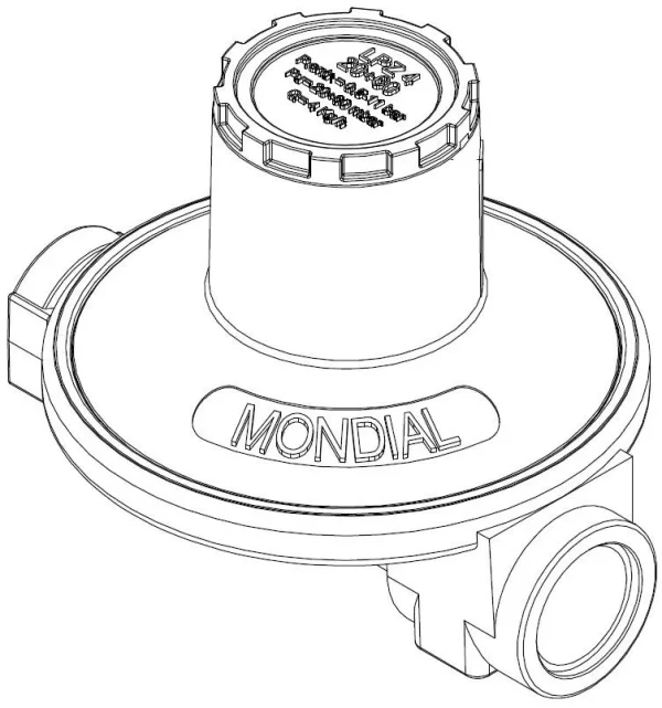 Gnali Bocia Low Pressure Gas Regulator (LP240) – Acads Engineering (M ...